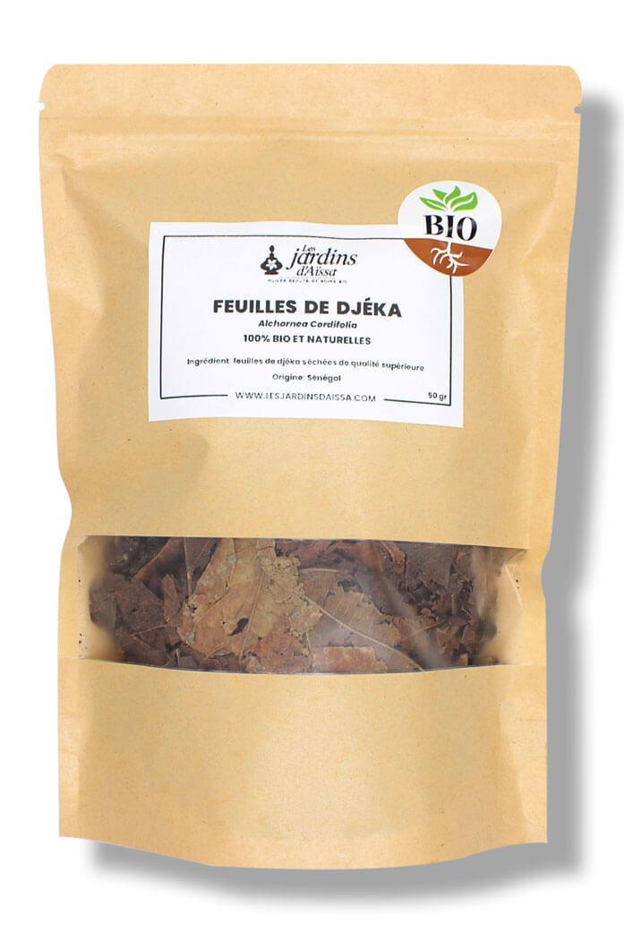 Feuilles de Djéka Bio et naturelle Qualité Supérieure